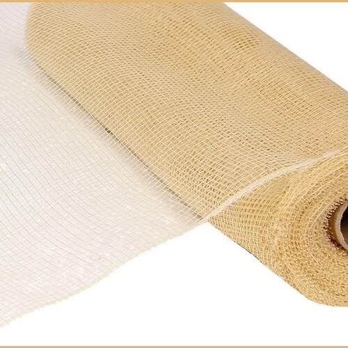 Value Deco Mesh Beige Mesh 10 X 10 Yards RE800201 - Etsy