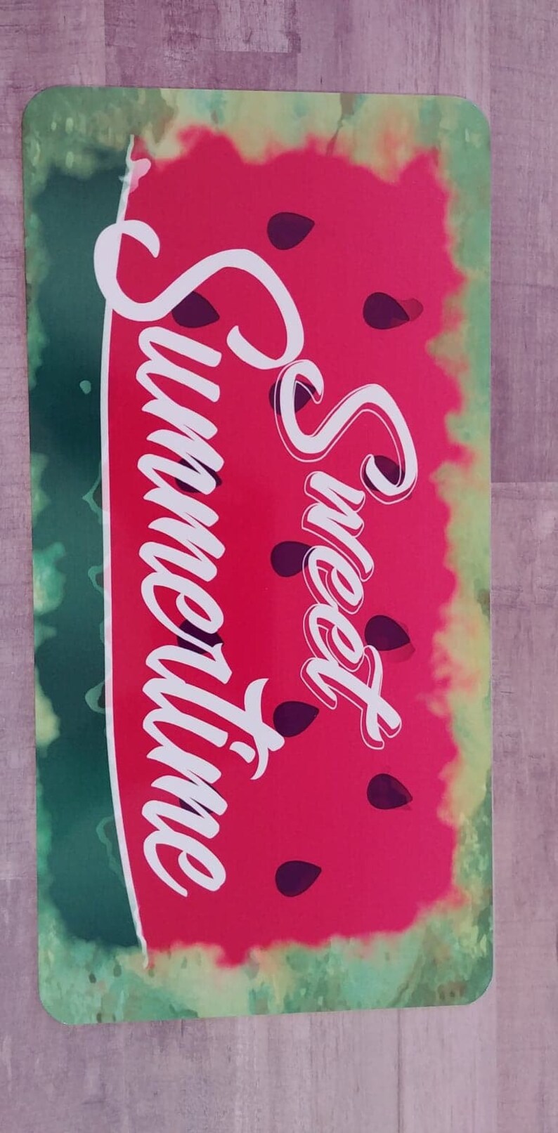 Metal Wreath Sign Watermelon Wreath Sign Summertime | Etsy