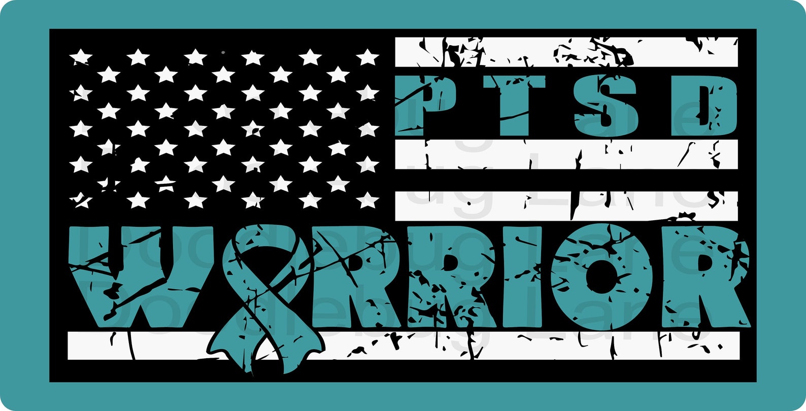 PTSD Awareness Sign PTSD Warrior Awareness Wreath Metal | Etsy