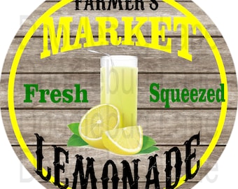 Fresh Squeezed Lemonade Sign Personalized Lemonade Stand - Etsy