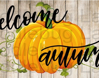 Fall Wreath Sign, 6x12 Sign, Metal Wreath Sign, Wreath Attachment ...