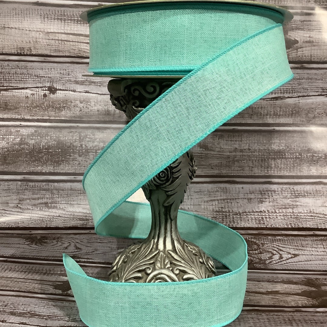 Wired Ribbon - Pastel Ribbon - Mint Green - All Occasion Ribbon ...