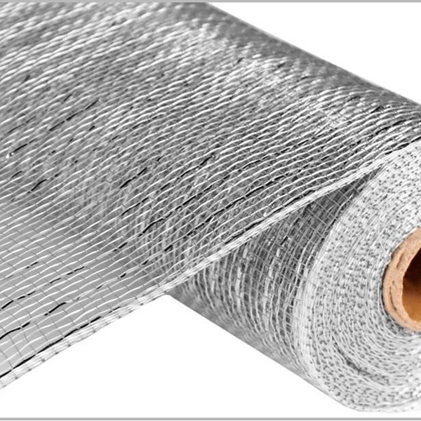 Silver Deco Mesh - Etsy