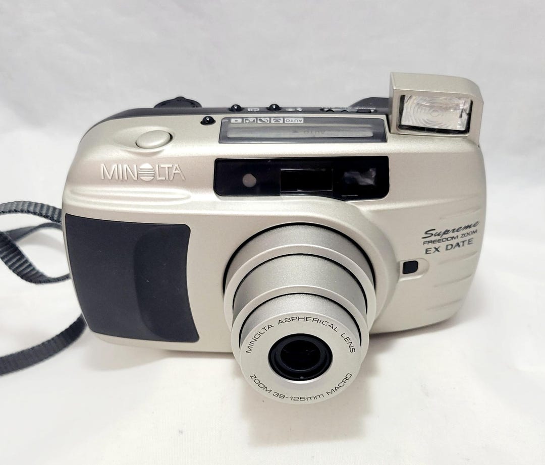 Minolta Freedom Zoom Supreme (riva Zoom 115) - Vintage 35mm Film Point ...