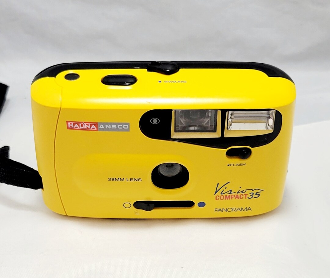 Halina Ansco Vision Compact 35 - Vintage 35mm Film Point and Shoot ...