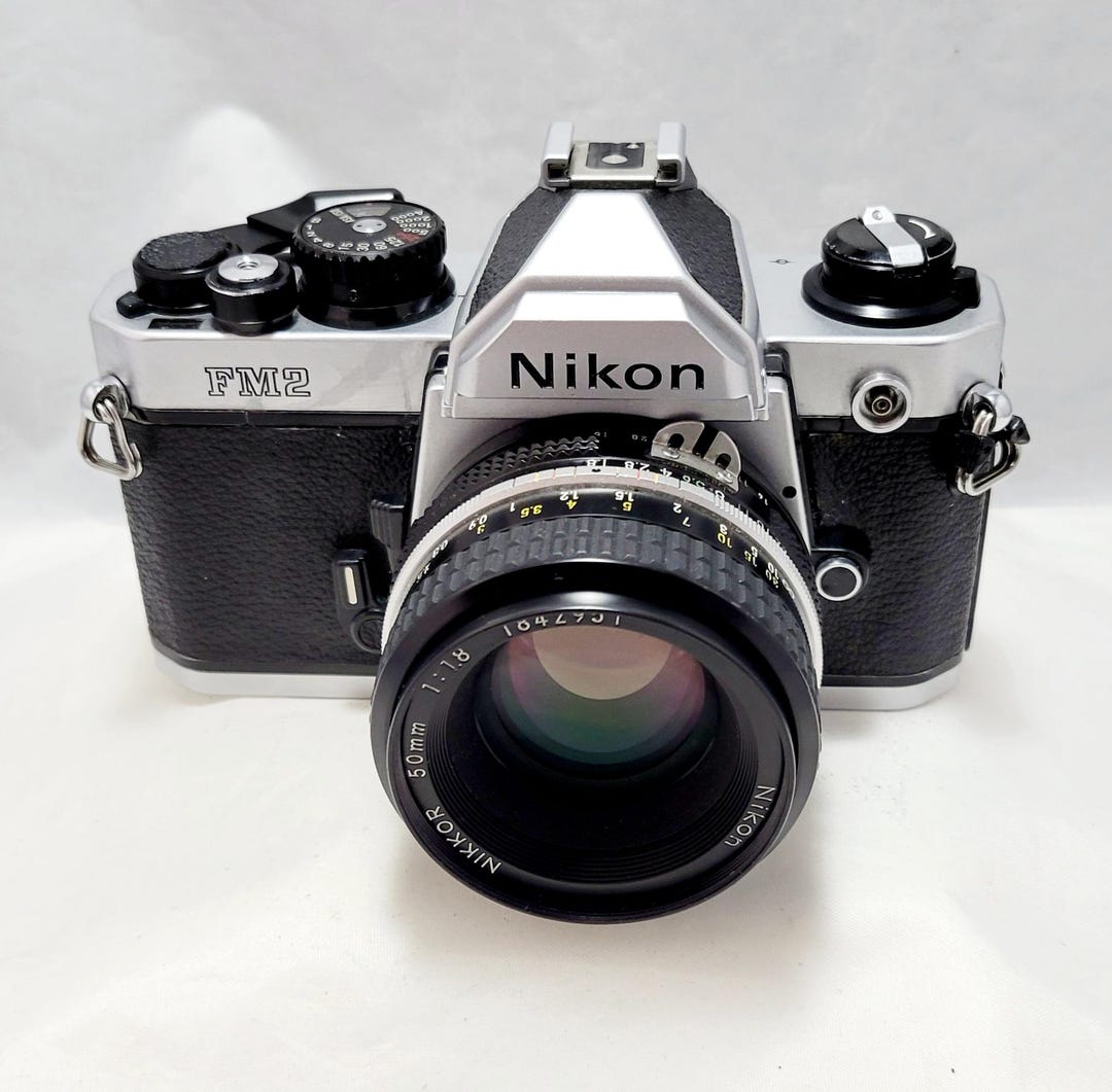 Nikon FM2 - Vintage 35mm Film SLR Camera - Etsy