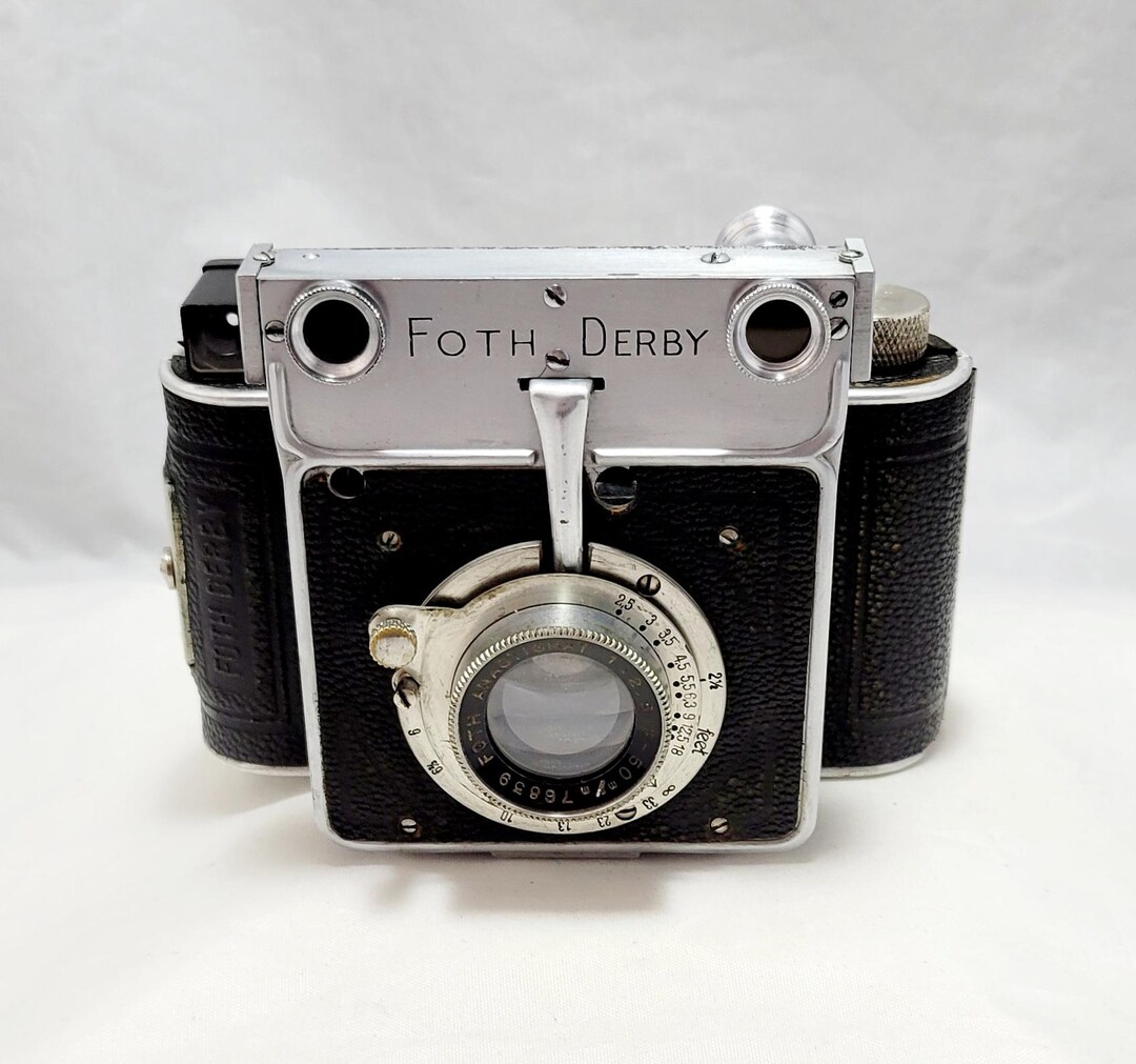 Foth Derby II Vintage 127mm Film Folding Strut Camera - Etsy