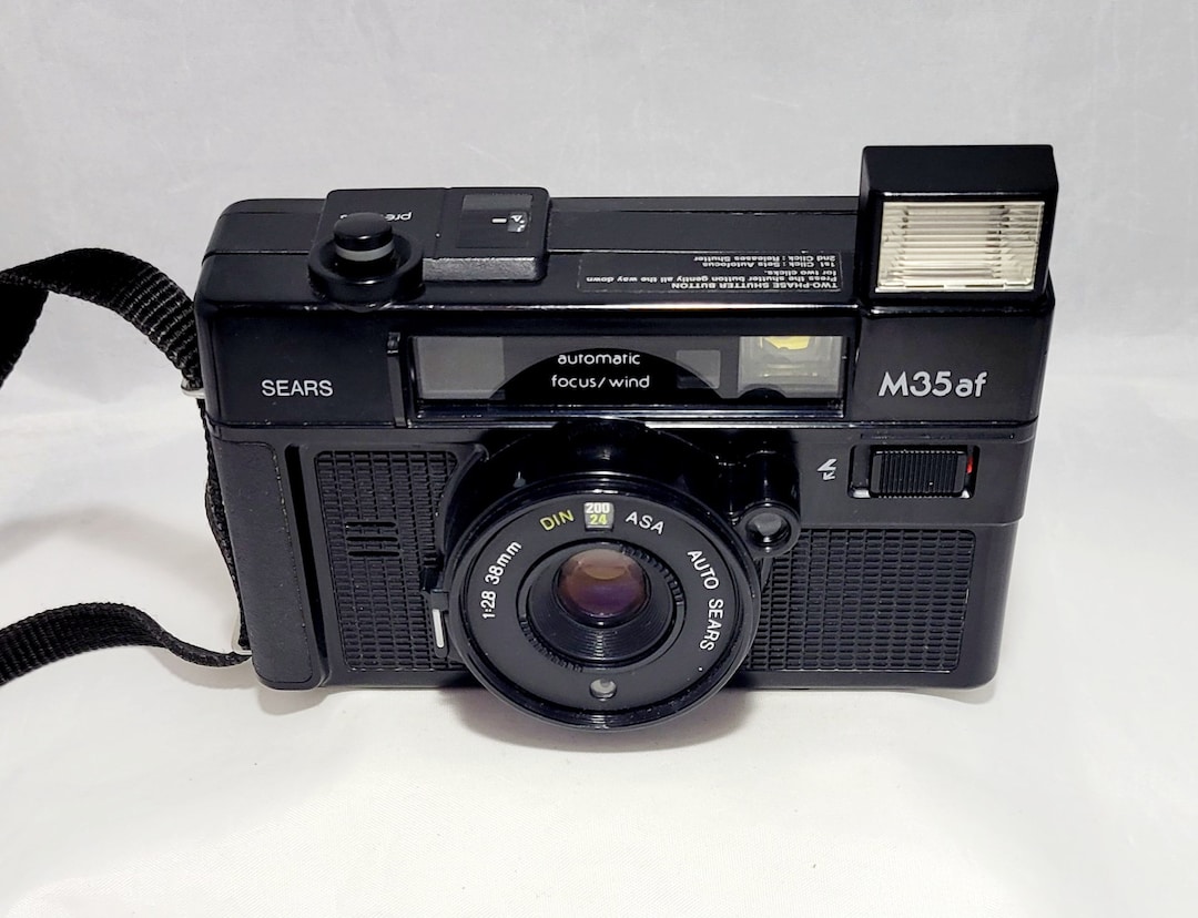 Sears M35 AF - Vintage 35mm Film Point and Shoot Camera - Etsy