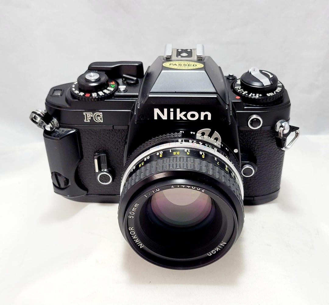 Nikon FG - Vintage 35mm Film SLR Camera - Etsy