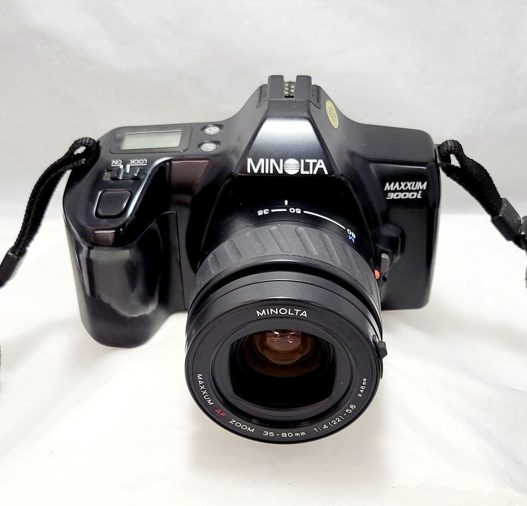 Minolta Maxxum 3000i - Vintage 35mm Film SLR Camera - Etsy
