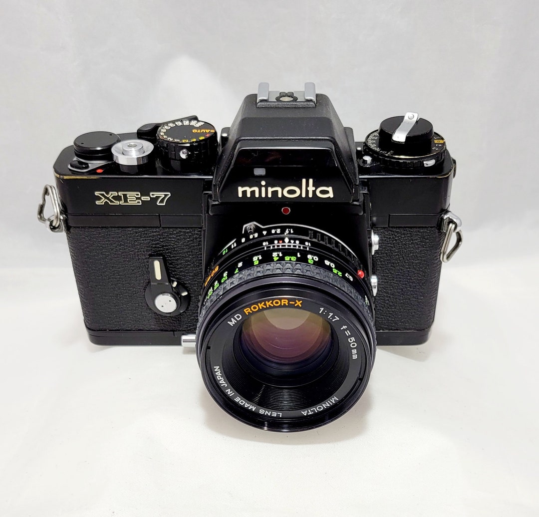 Minolta XE-7 Vintage 35mm Film SLR Camera - Etsy