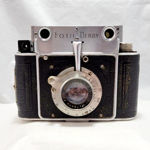 Foth Derby II - Vintage 127mm Film Folding Strut Camera - Etsy