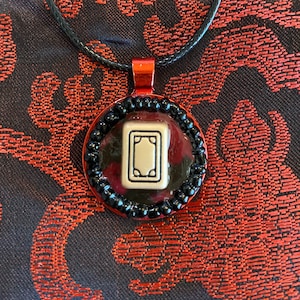 Mahjongg Soap Tile Necklace Gift - Etsy