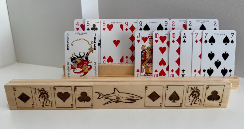 Card Shark Card Racks (set of 2) - Etsy