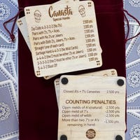 2 Piece Canasta Set - Etsy