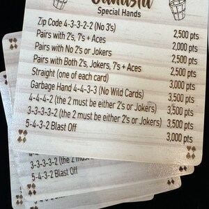 Canasta Special Hands Coaster(set of Four) Free Shipping Included - Etsy