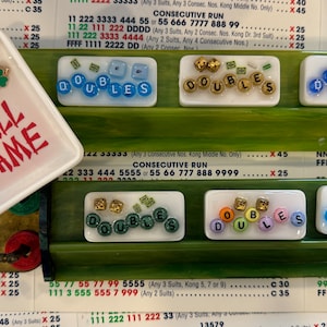 Mahjongg Marker and Wall Game Set - Etsy