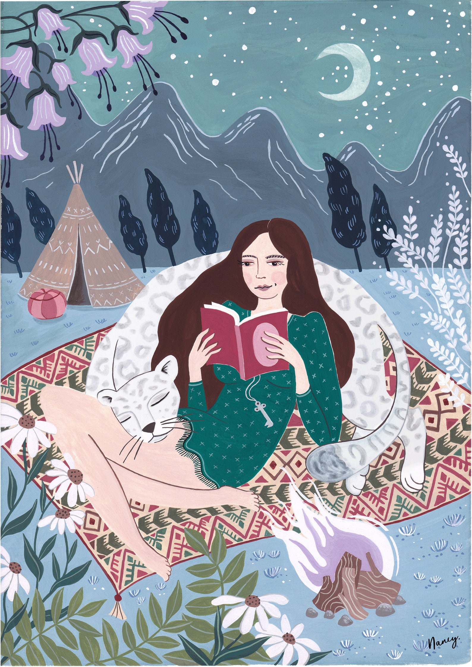 The Moon Key – Art Print - Etsy