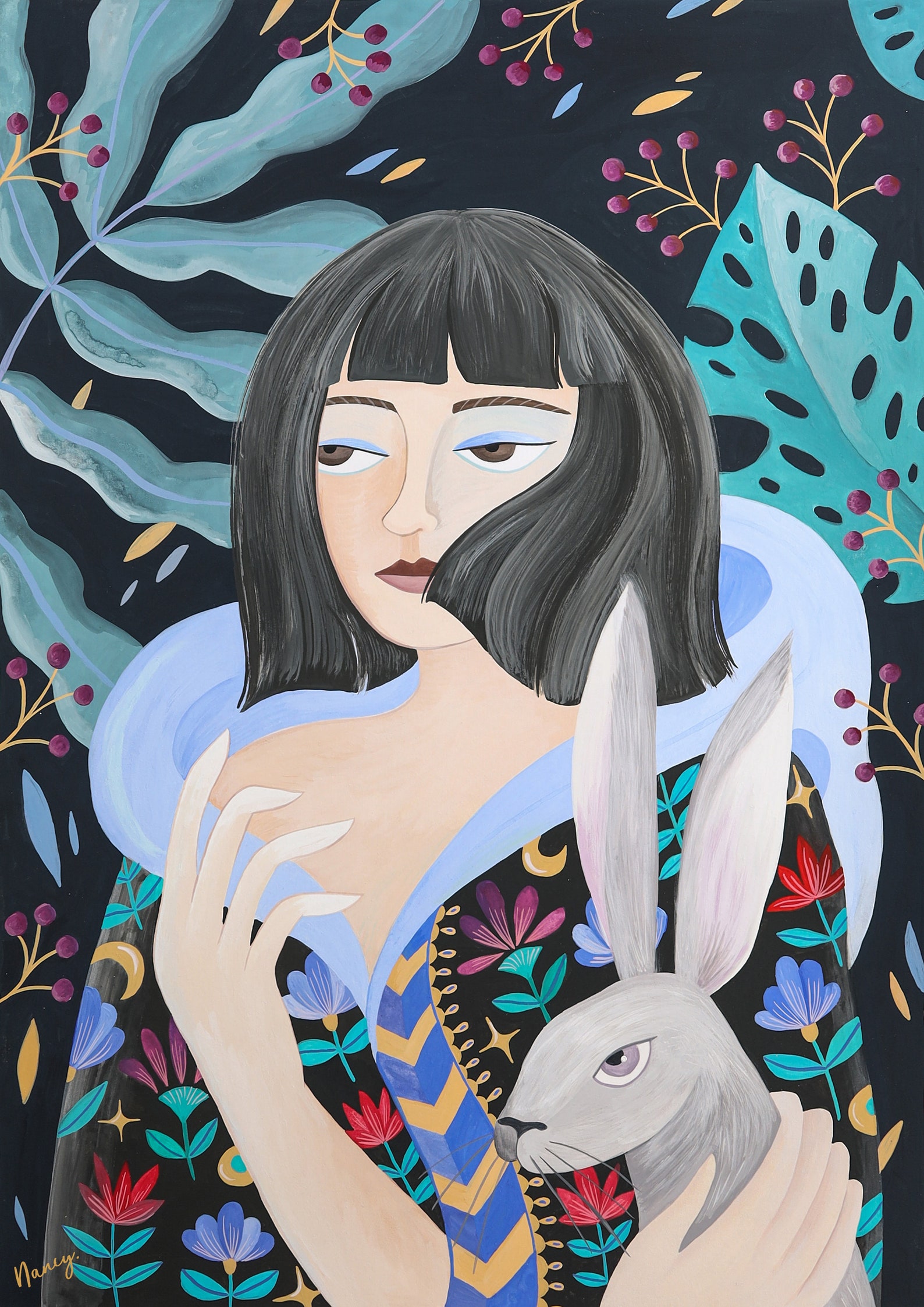 Mystic Maru – Art Print - Etsy