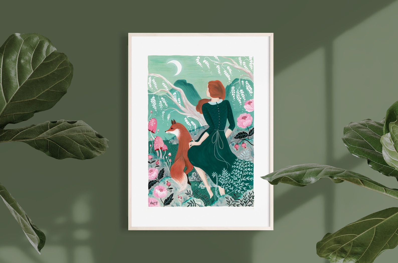 The Wandering Woods Art Print - Etsy