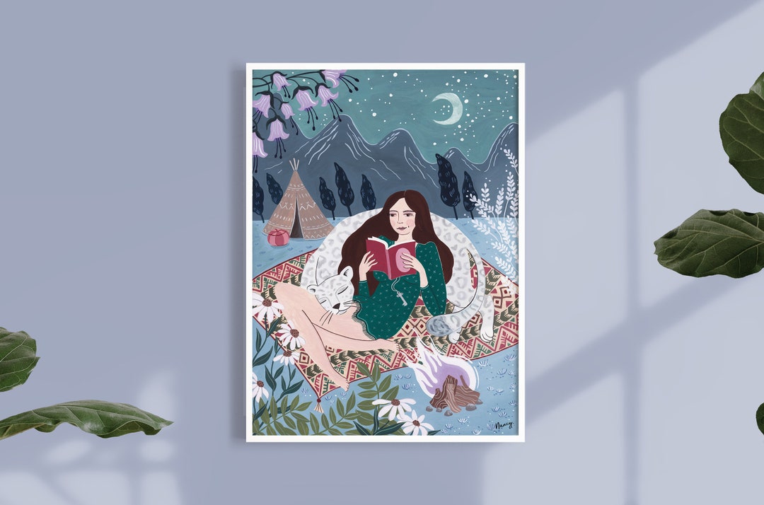 The Moon Key – Art Print - Etsy