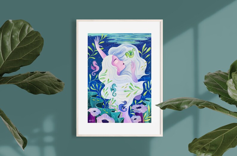 Calypso Art Print - Etsy