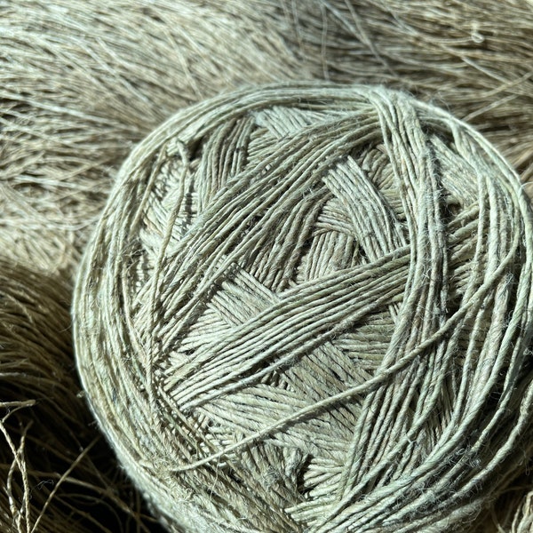 Hemp Yarn - Etsy