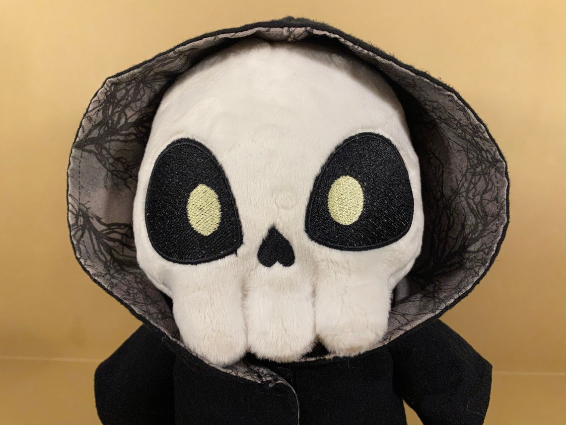 Grim Reaper Plush - Etsy