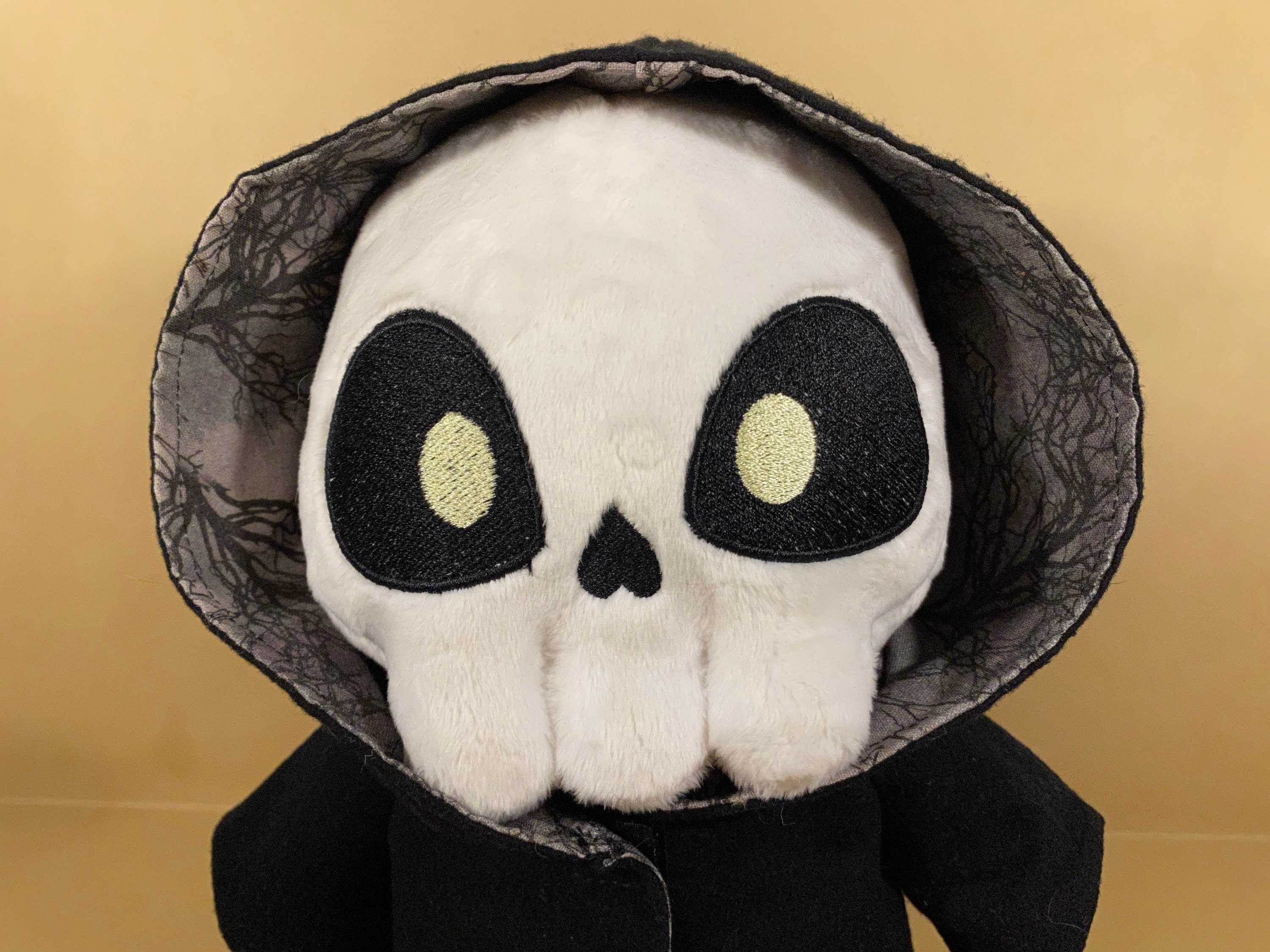 Grim Reaper Plush - Etsy