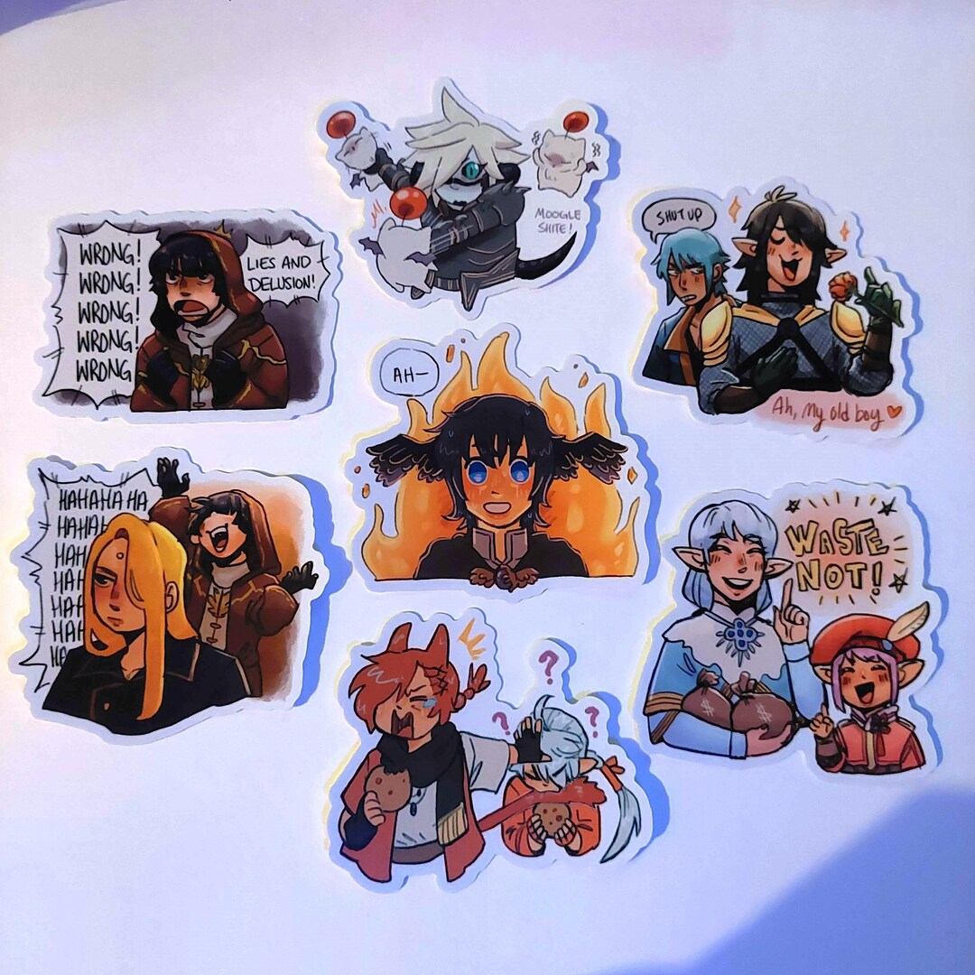 XIV 3inch Stickers Part TWO!!! - Etsy