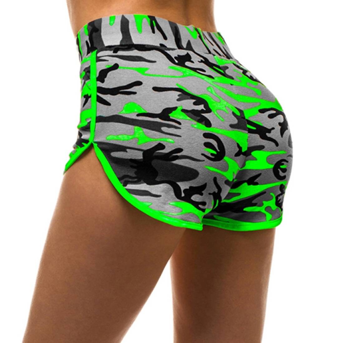 Camo Booty Shorts Summer Shorts Camouflage 6 Colors Etsy