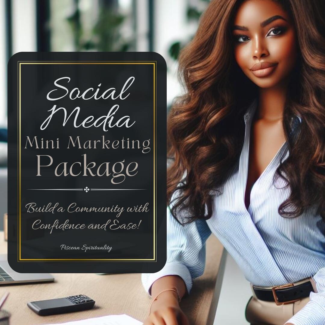 Social Media Mini Marketing Package - Etsy