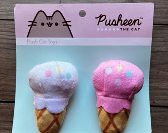 Ice Cream Cat Plush - Etsy