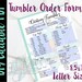 DIY Editable Custom Tumbler Order Form With Invoicing Sections in PDF Great for Those Craft ...