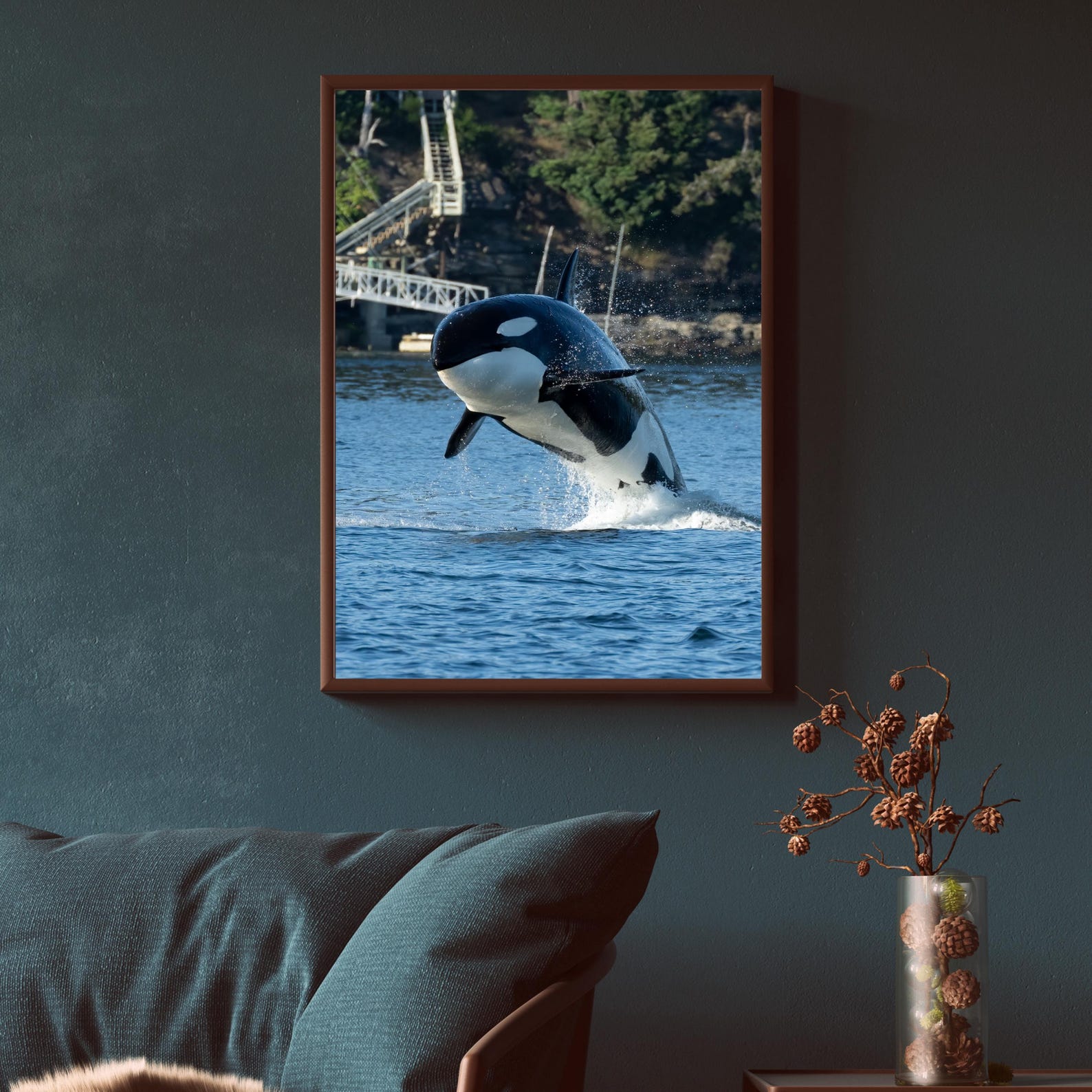 Killer Whale Breach Digital Download Wildlife Ocean Photography Orca ...