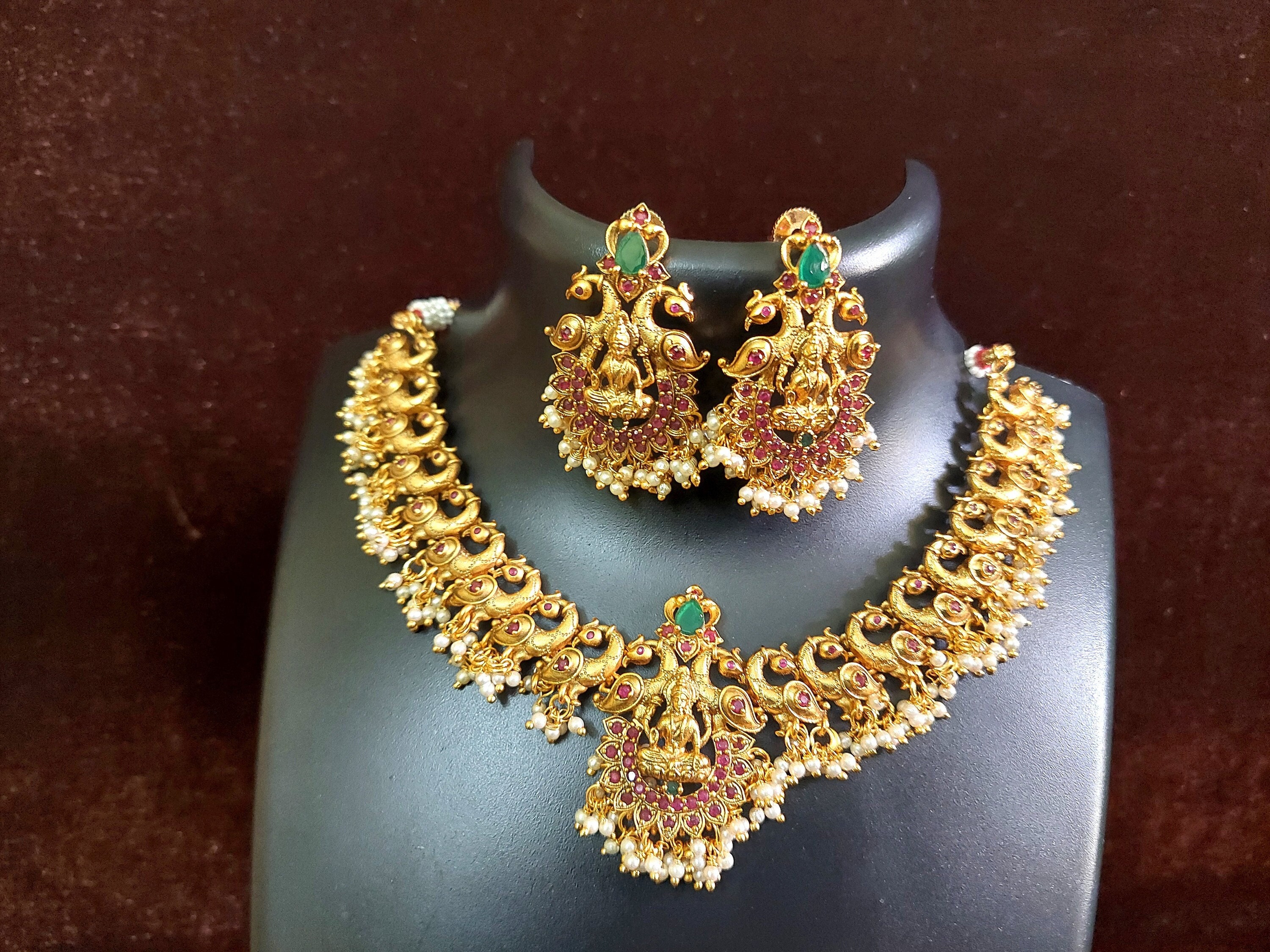 Indian Gold Necklaces Models