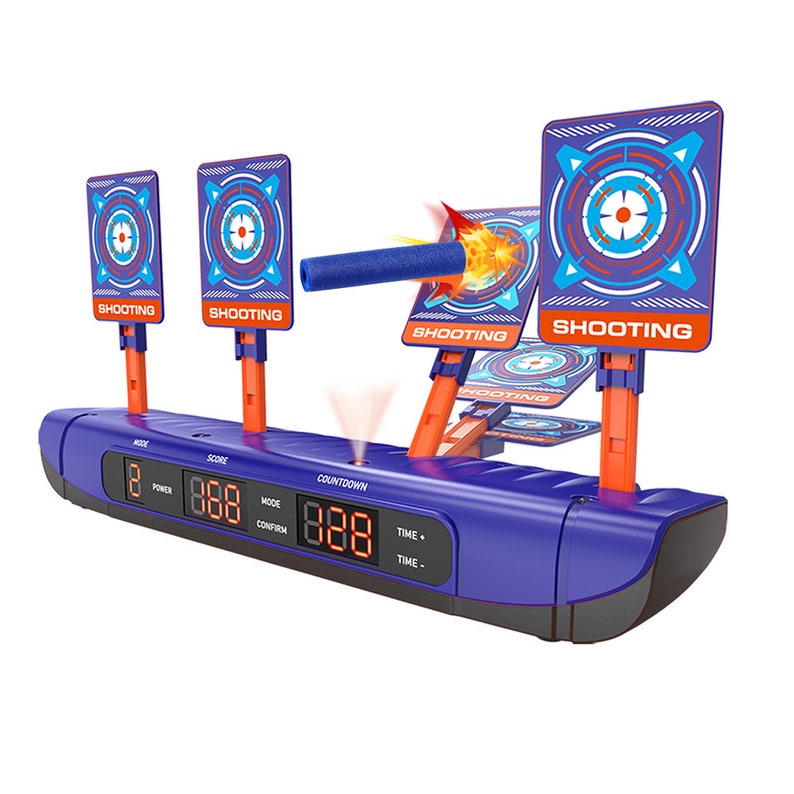 Auto Reset Electric Shooting Target 4 With Net Accessories for Soft ...