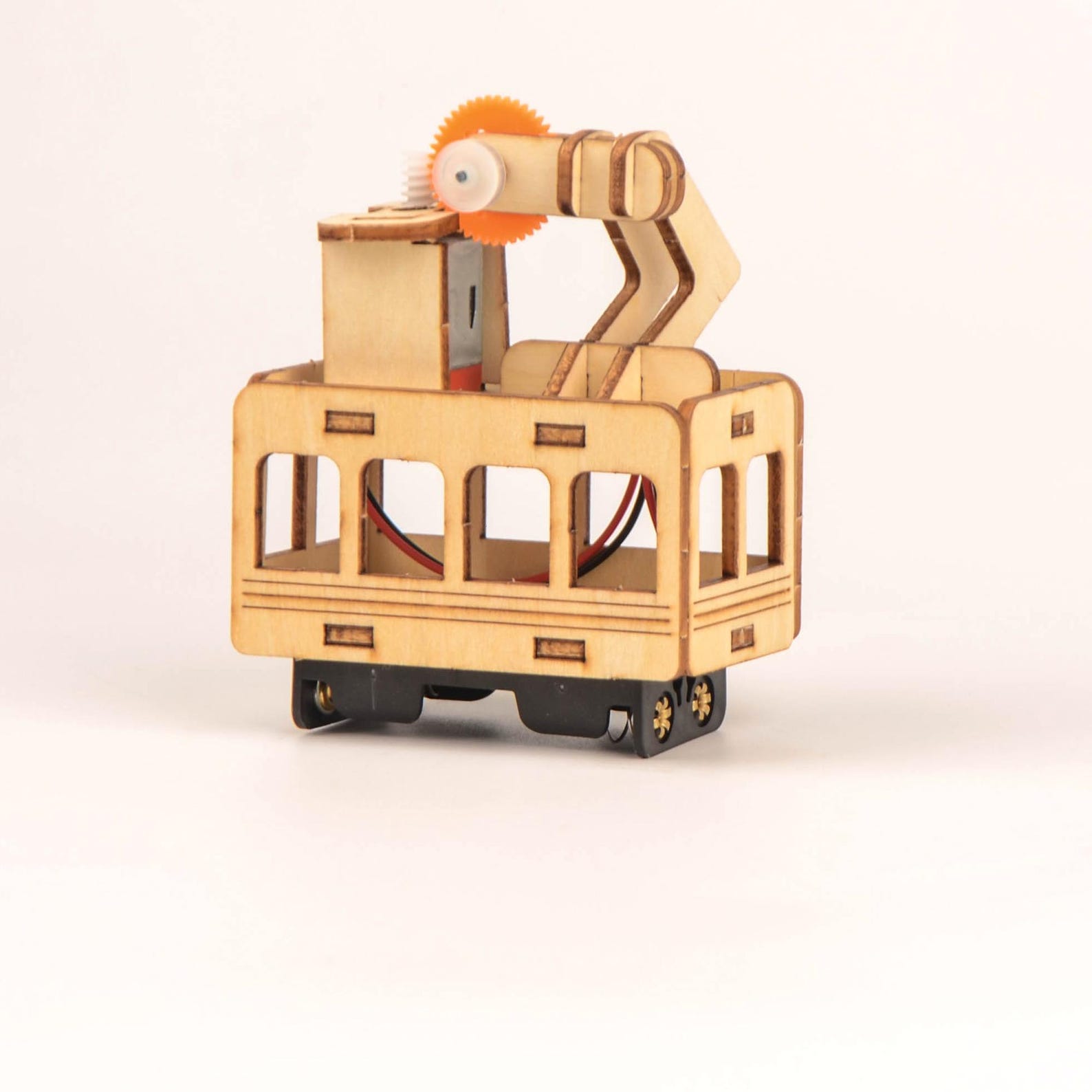 Cable Car Model Educational Assembly Kit for STEM Science Building Kids ...