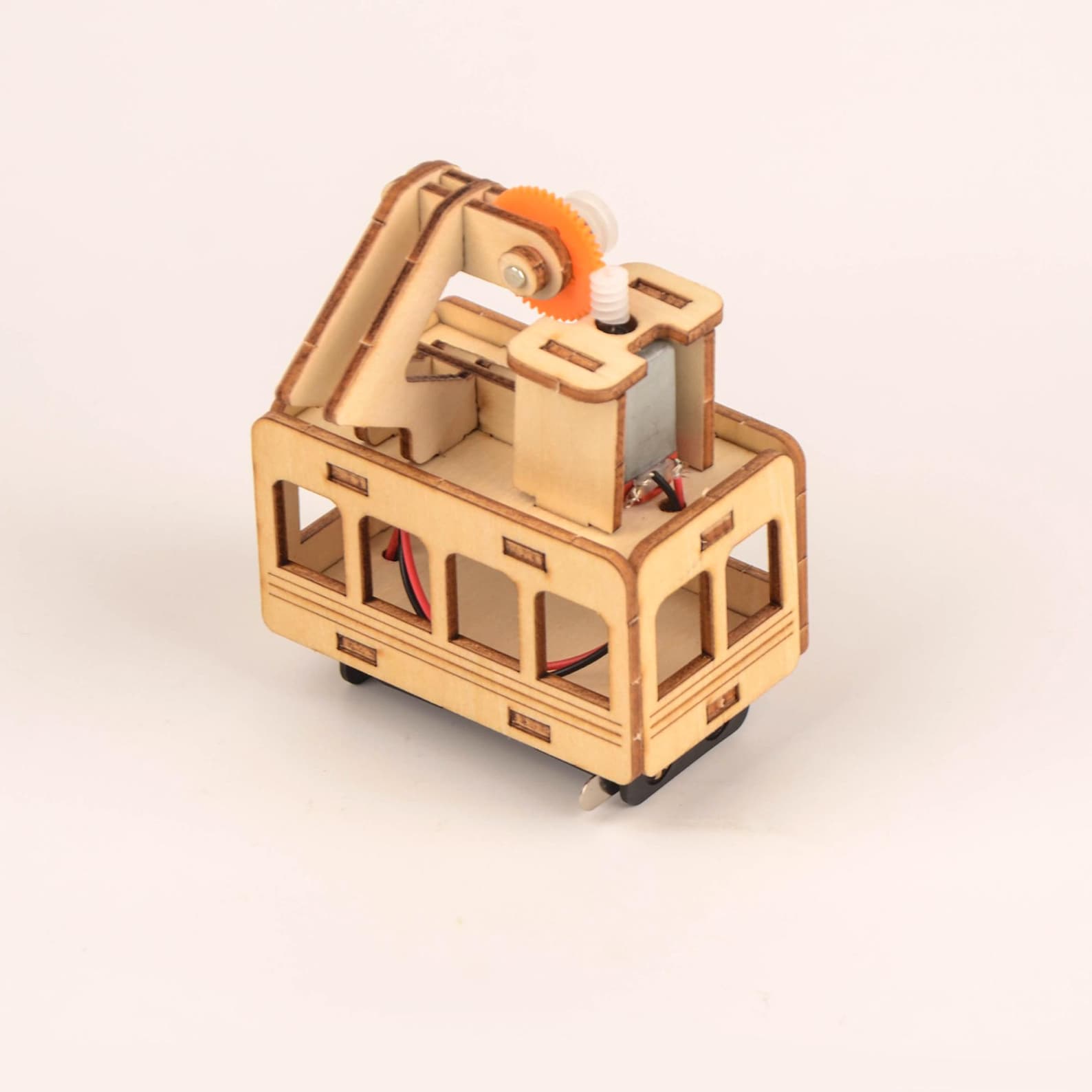 Cable Car Model Educational Assembly Kit for STEM Science Building Kids ...
