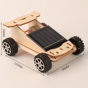 Solar Car Educational DIY Assembly Kit Science Building Set Gifts for ...