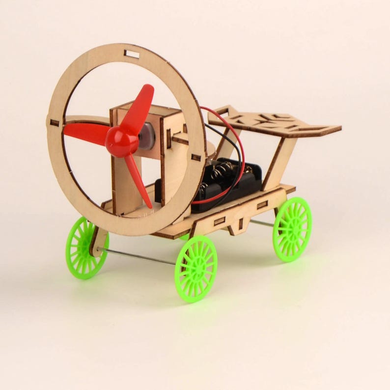 DIY Wind Powered Car for STEM Electric Science Kit - Etsy