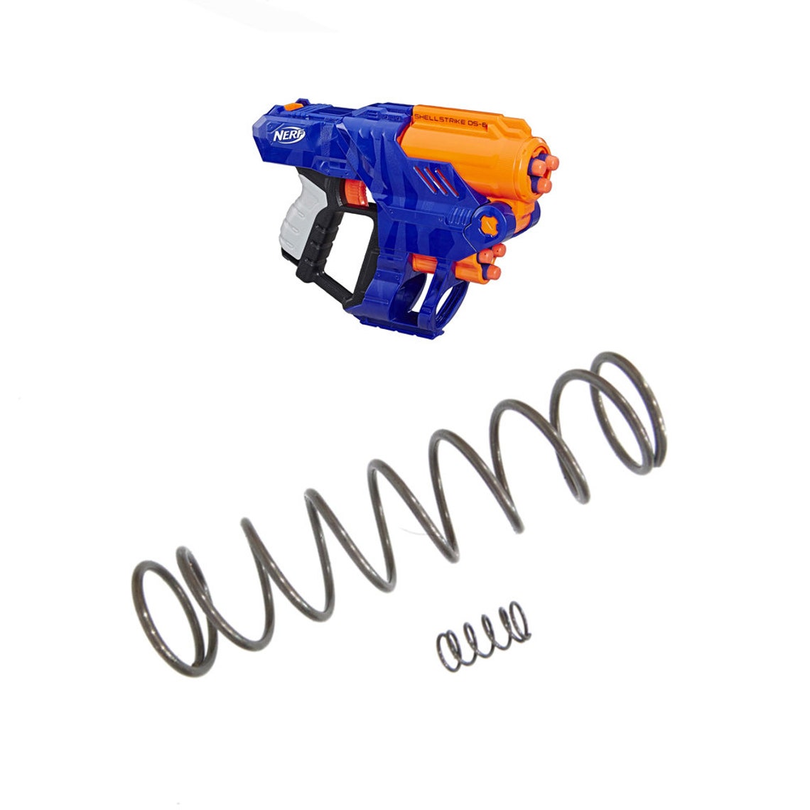 Blasterkit 7KG Upgrade Spring Coil for Nerf Elite Shellstrike DS-6 ...