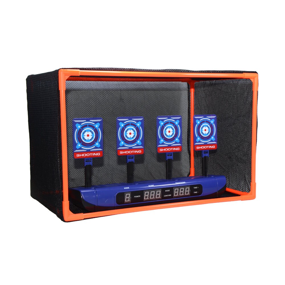 Auto Reset Electric Shooting Target 4 With Net Accessories for Soft ...