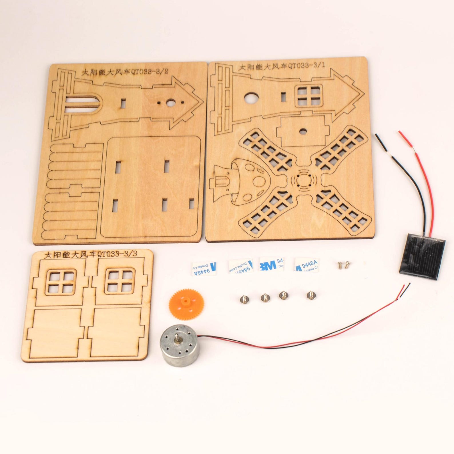 DIY Solar Windmill Kit for STEM Science Building Set for Kids - Etsy