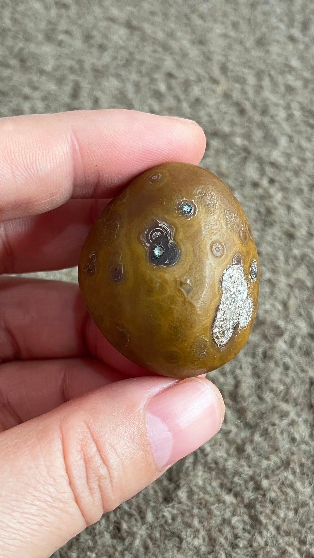 A Set Size:3.7x3.2x2.5cm+ Natural Gobi Agate No Polished No Hole - Etsy
