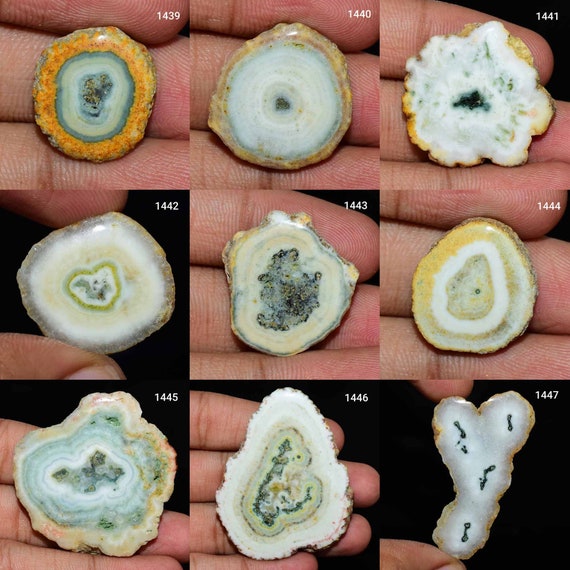 Stunning Designer Solar Quartz Slice Cabochon Solar Quartz - Etsy UK