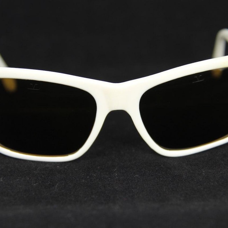 White Cat Eyeglasses Nos - Etsy