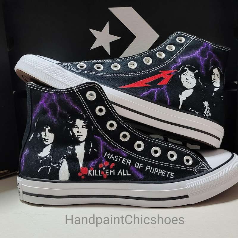 Rock Band Shoes - Etsy