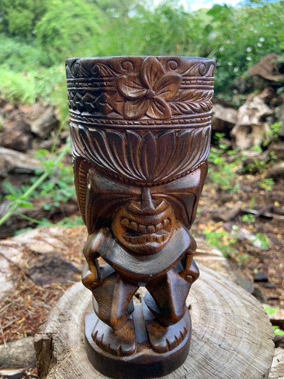 Tiki Man Statue