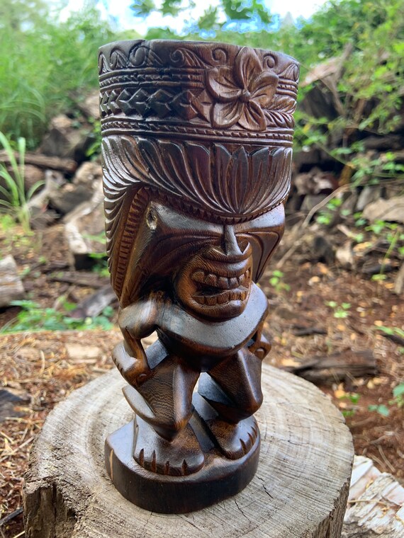 Tiki Man Statue